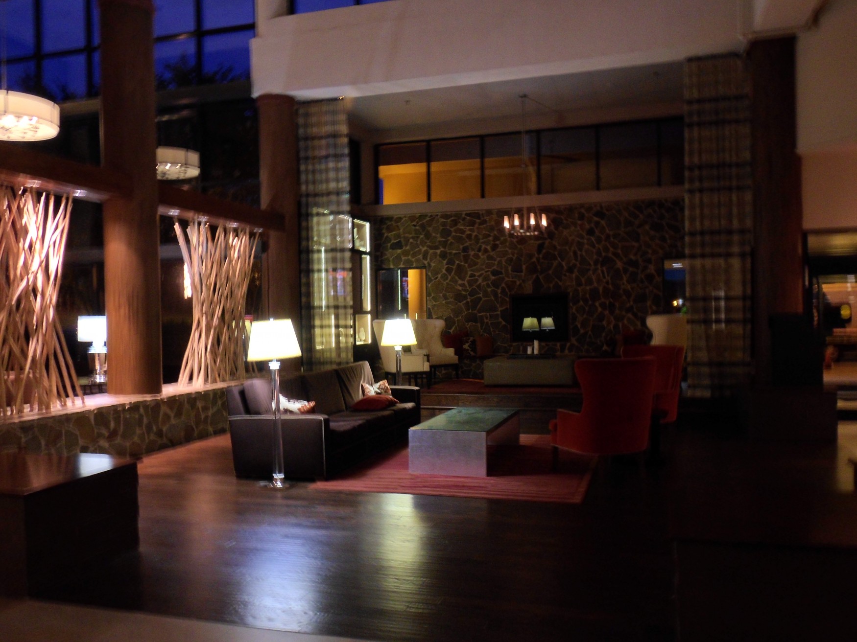 CLT Sheraton Lobby - Heels First Travel