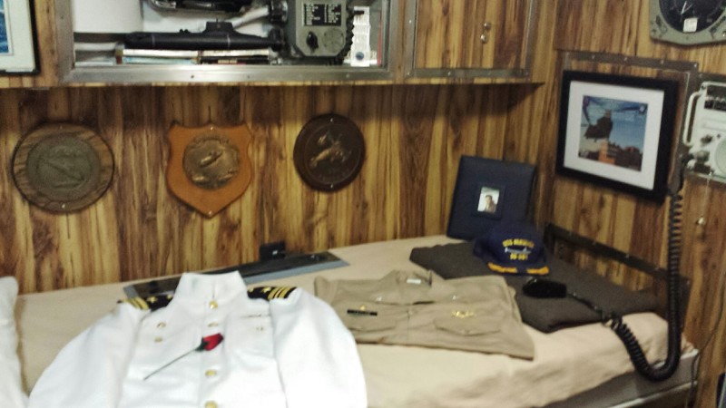 USS Blueback Hunt for Red October captain quarters Portland OR - Heels ...
