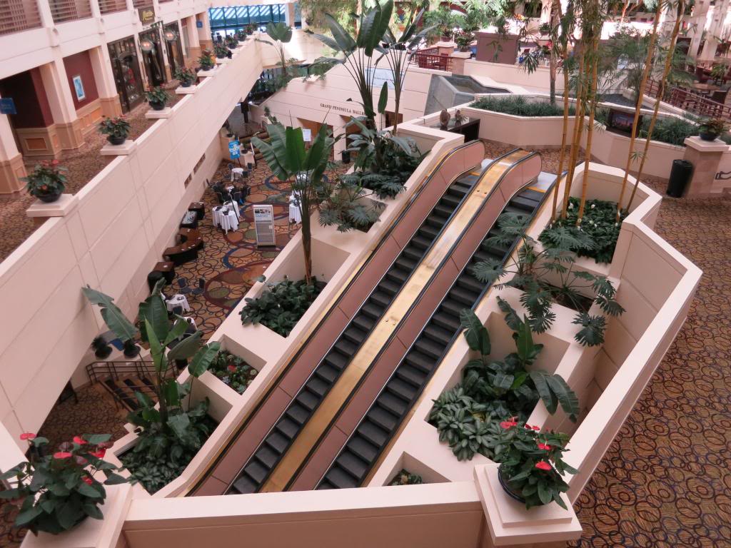 View from the wing hyatt regency sfo atrium - Heels First Travel