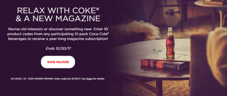 Newest Version of Coke Rewards: $5 Amazon Gift Card & More